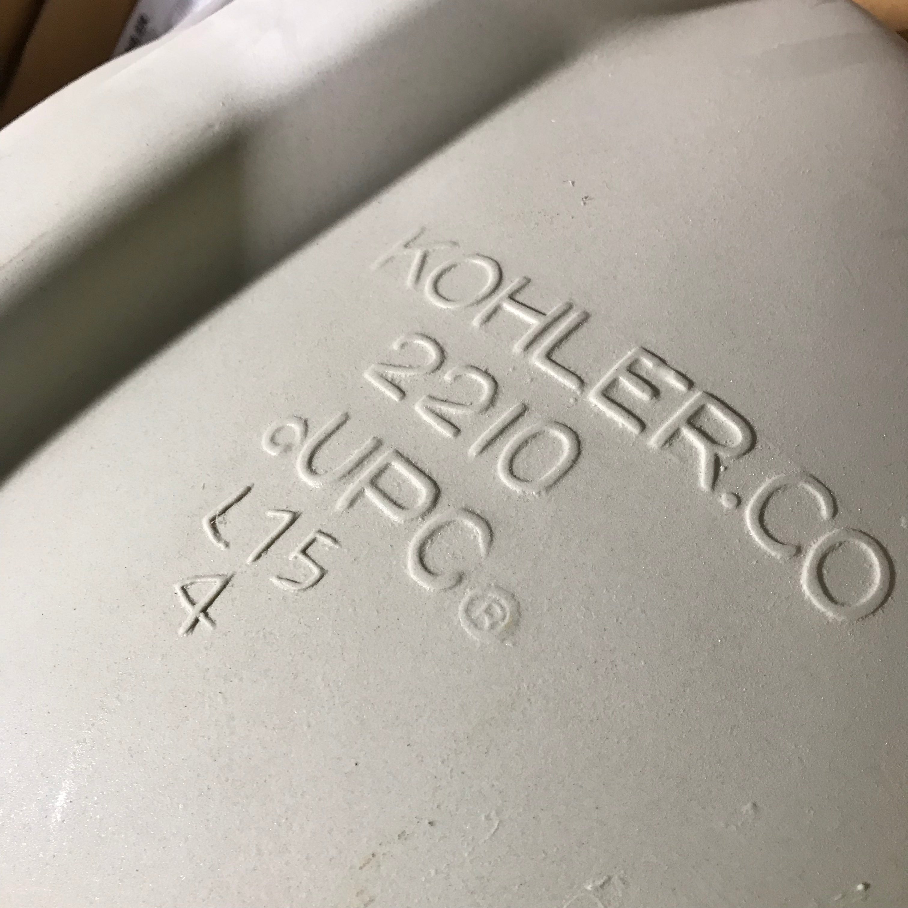 19.5"x 16.5"x 6" Kohler Caxton Undercounter Lavatory Sink 2210-0 — Habitat Roaring Fork