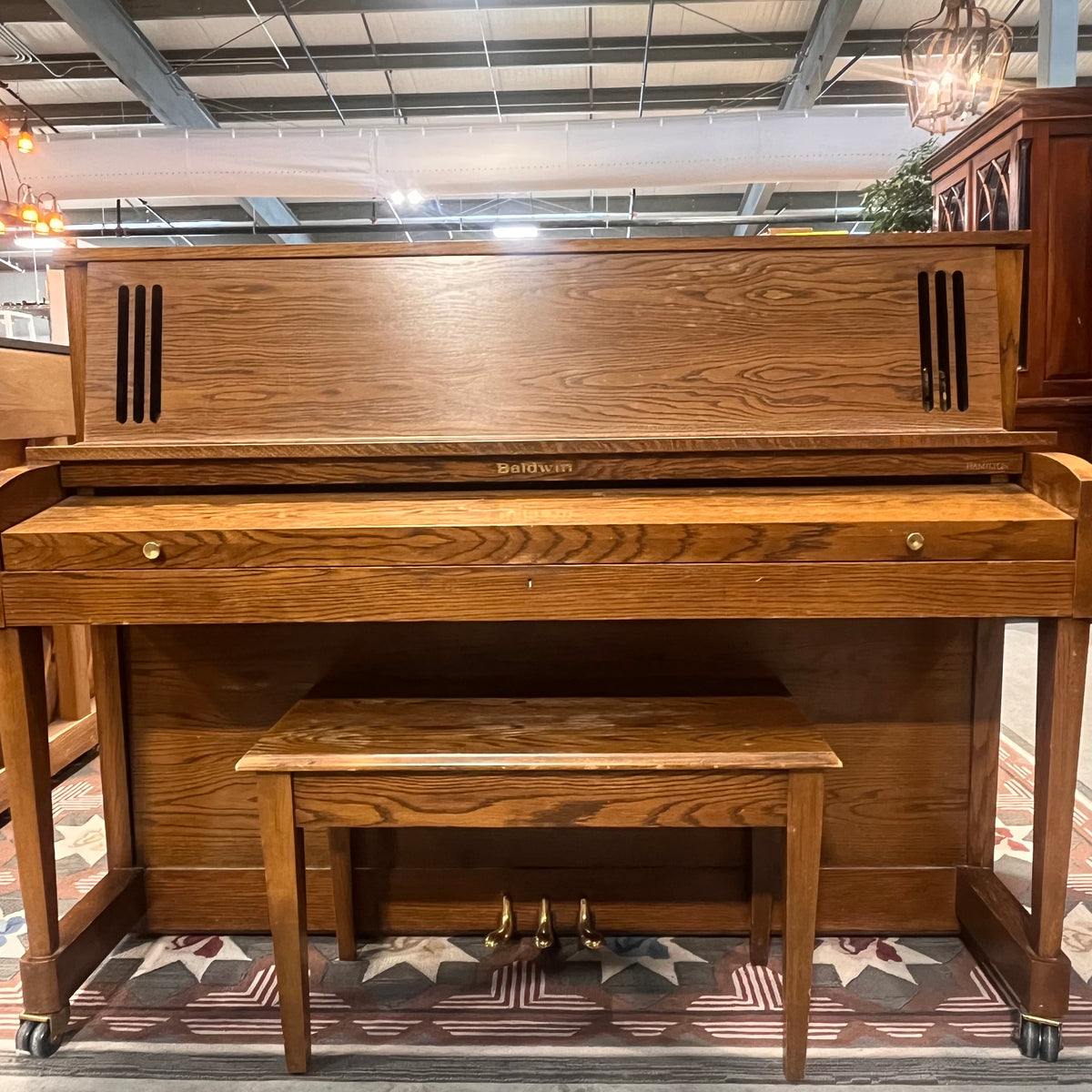 Baldwin Hamilton Studio Upright Piano — Habitat Roaring Fork
