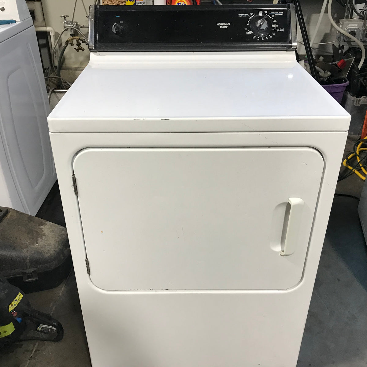 Hot Point White Front Load Eletric Dryer 27"x 26"x 42" — Habitat ...